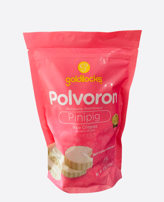 Goldilocks Pinipig Polvoron 425g — FilAsian Grocery