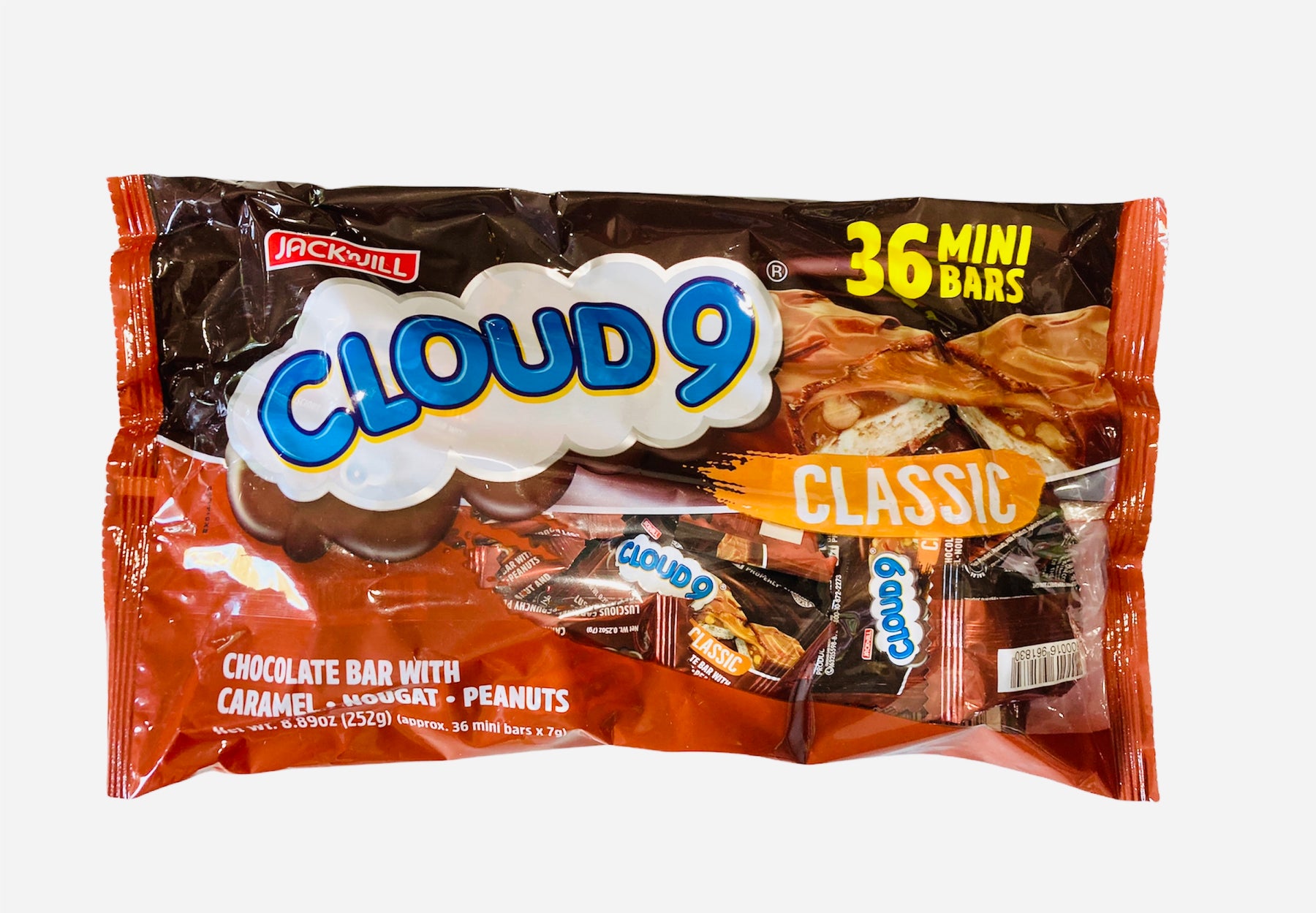 Jack & Jill Cloud 9 Classic 36 mini bars 252g — FilAsian Grocery