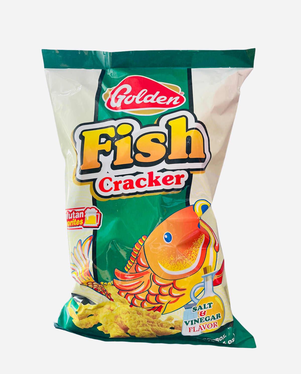 Golden Fish Cracker Salt & Vinegar 200g — FilAsian Grocery